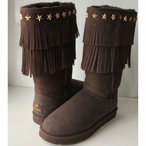 Women Ugg Fringe Boots on Poshmark